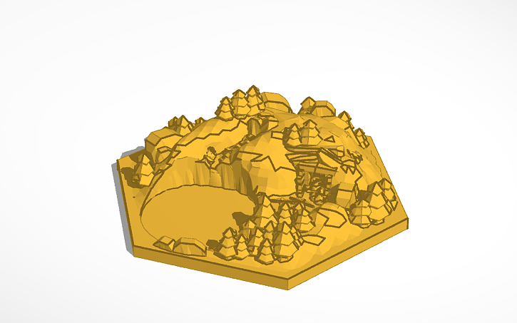 3D design SC: gold | Tinkercad