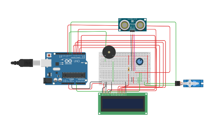 Circuit design Atividade 4 ângulo - Tinkercad