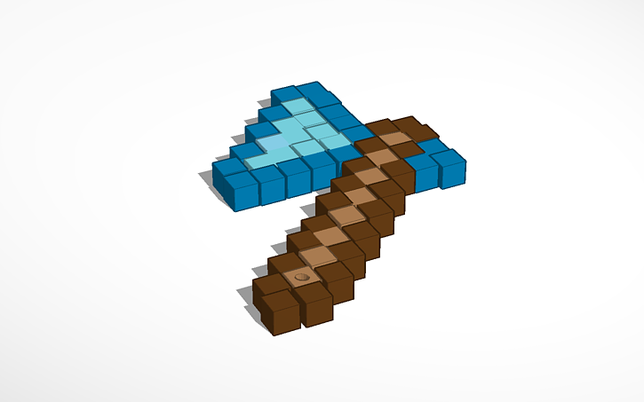 3D design Diamond Axe | Tinkercad