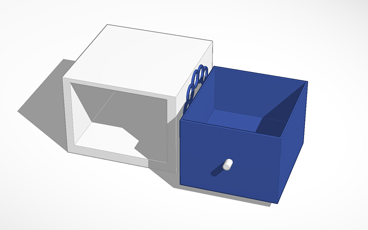 3D design Drawer ASSIGNMENT 5 PART 1 | Tinkercad