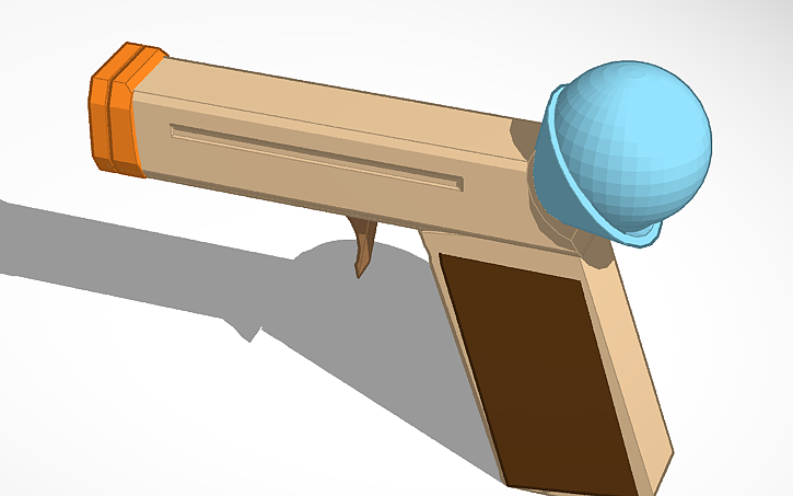3D design Kinoko Komori Spore Gun - Tinkercad