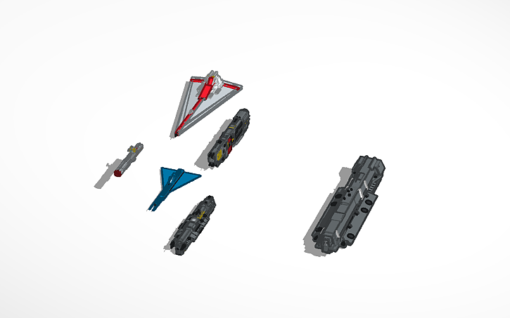 3D design Punic Class Supercarrier - Tinkercad