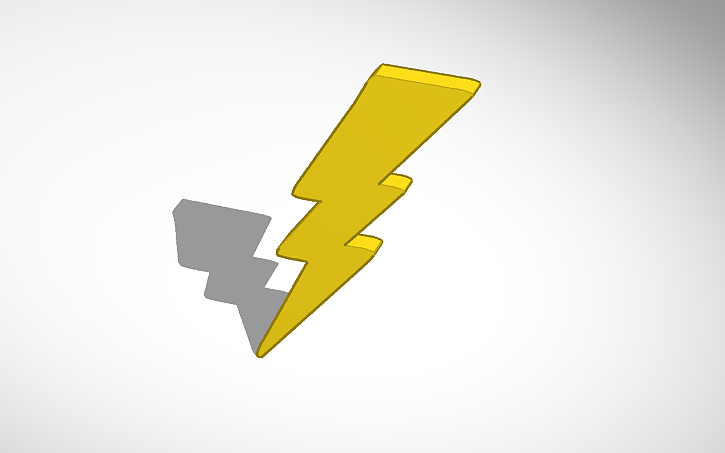 3D design LightningBolt | Tinkercad