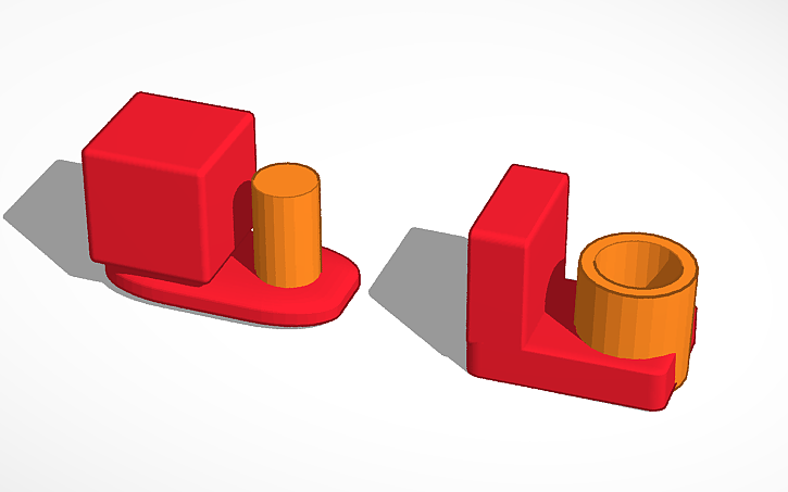 3D design Hinge - Tinkercad
