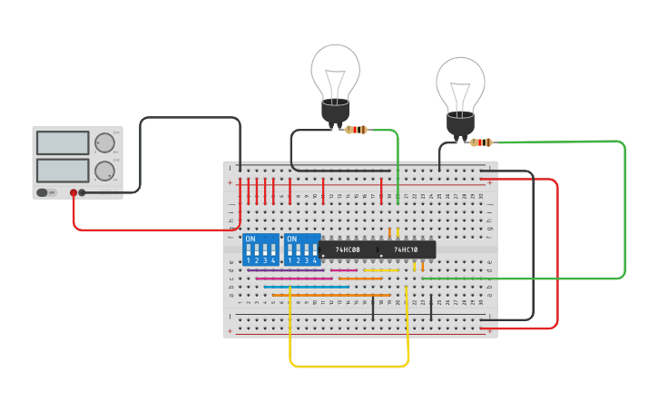 Circuit Design S R Flip Flop Using Nand Gates Tinkercad