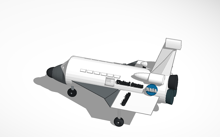 3D design Transbordador espacial Columbia - Tinkercad