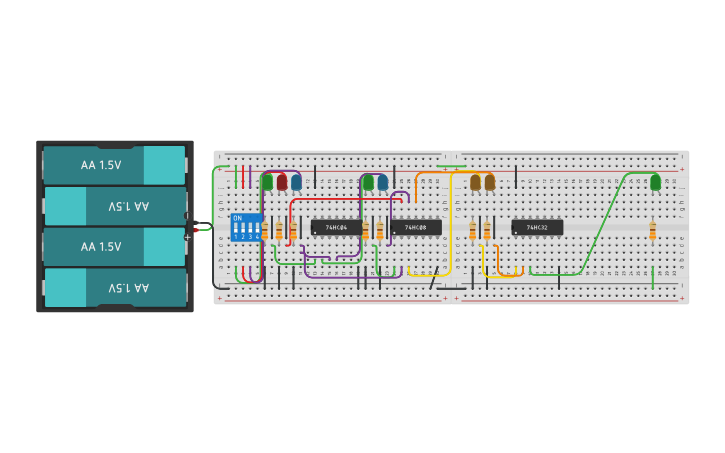 Circuit design Ejercicio 01 - Tinkercad