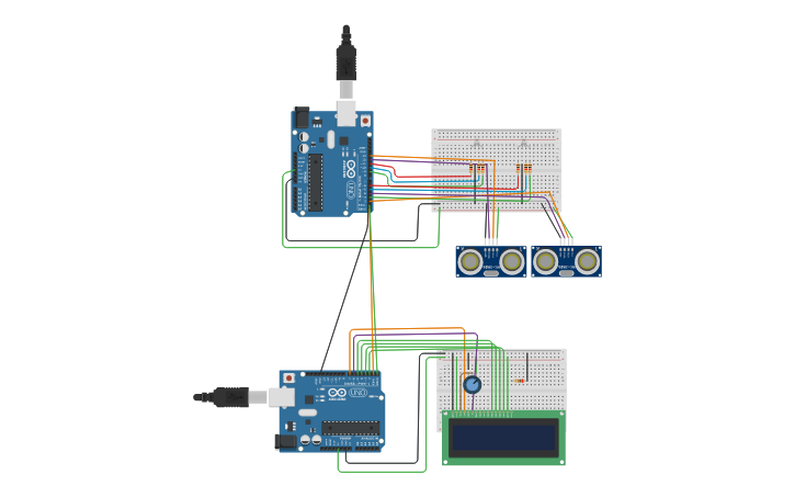 Circuit design Atividade 2 - Tinkercad