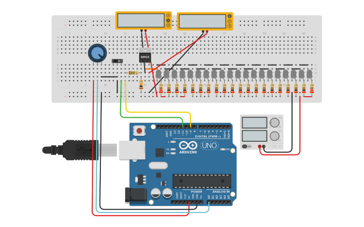 Circuit design LED Strip control with switch and N-Channel MOSFET ...
