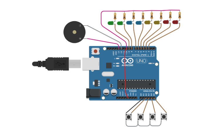 Circuit design mini STEM Platform Games - Tinkercad
