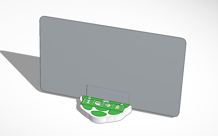 3D design Raspberry Pi \ OLPC SF - Touchscreen Stand | Tinkercad