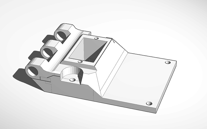 3D design GoPro Camera Hinge Tricopter | Tinkercad