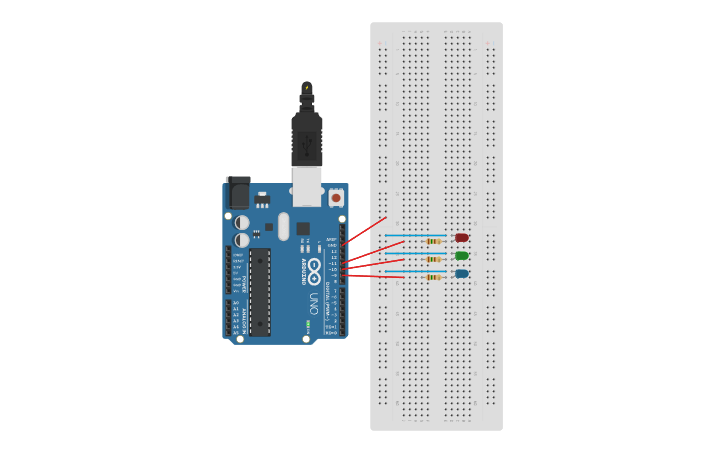 Circuit design Project 10 – Serial Controlled Mood Lamp - Tinkercad