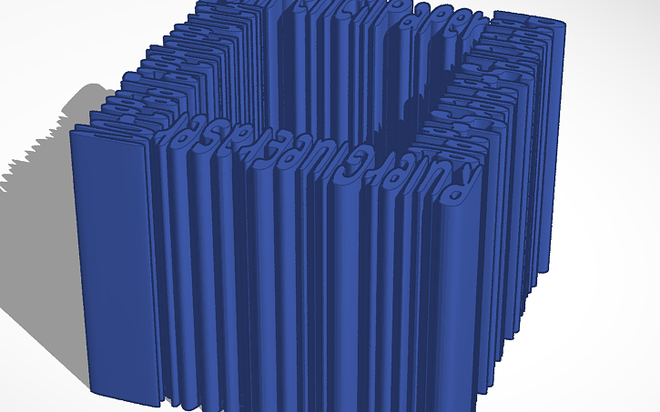 3d Design Stationary Holder Tinkercad