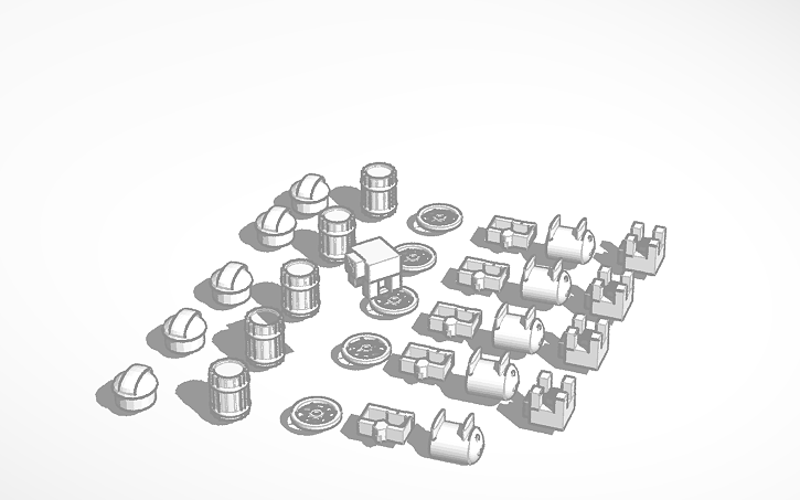 3D design Our Groups Pieces - Tinkercad