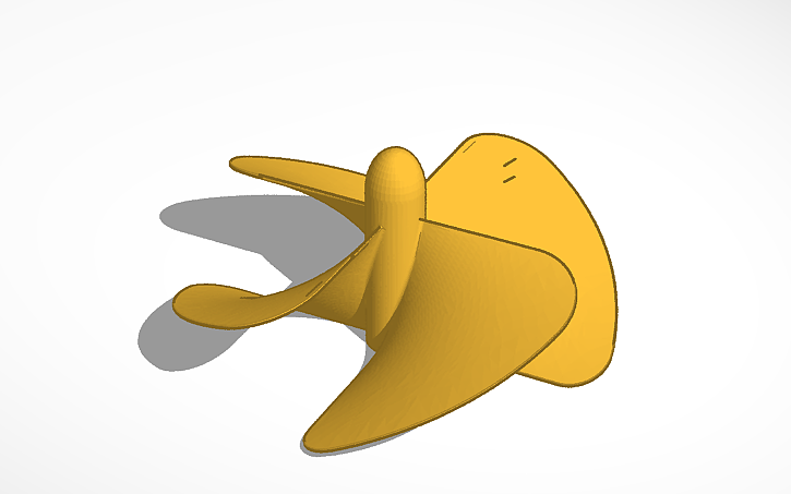 3D design Propeller - Tinkercad