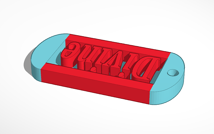 3D design Divine - Tinkercad