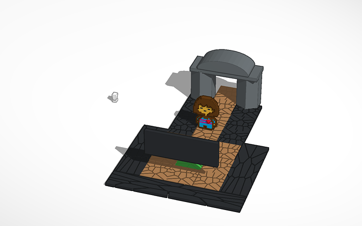 3D design Undertale (flowey encounter) | Tinkercad