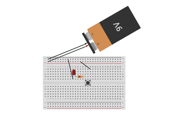 Circuit Design Breadboard Tinkercad