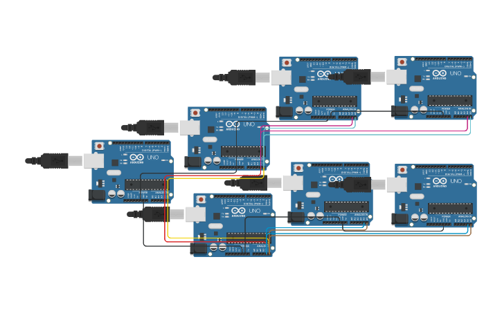 Circuit Design I2c Serial Communication Tinkercad