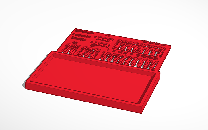 3D design DnD Abacus | Tinkercad