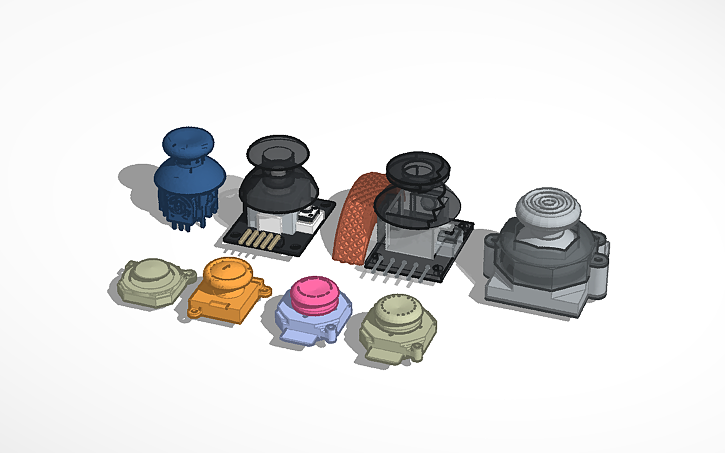 3d Design Arduino Joystick Tinkercad