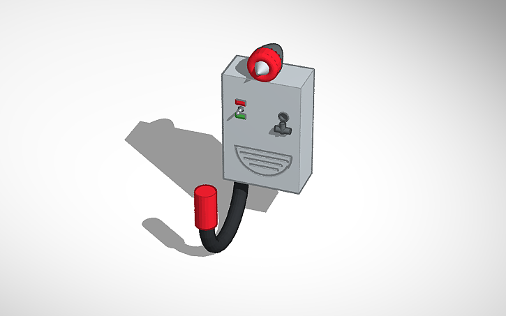 3D design Reef Blower - Tinkercad