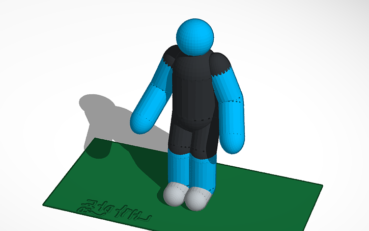 3D design A man - Tinkercad