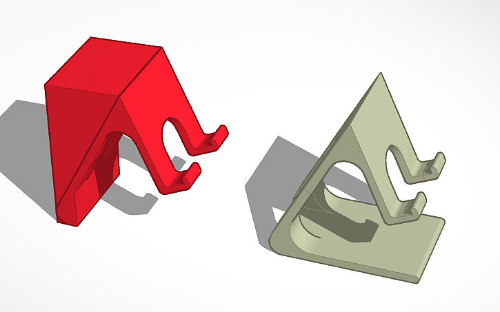 3D design Phone Stand - Tinkercad