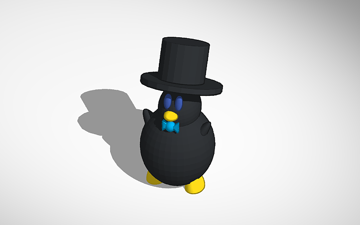 3D design Dream the Penguin :) | Tinkercad