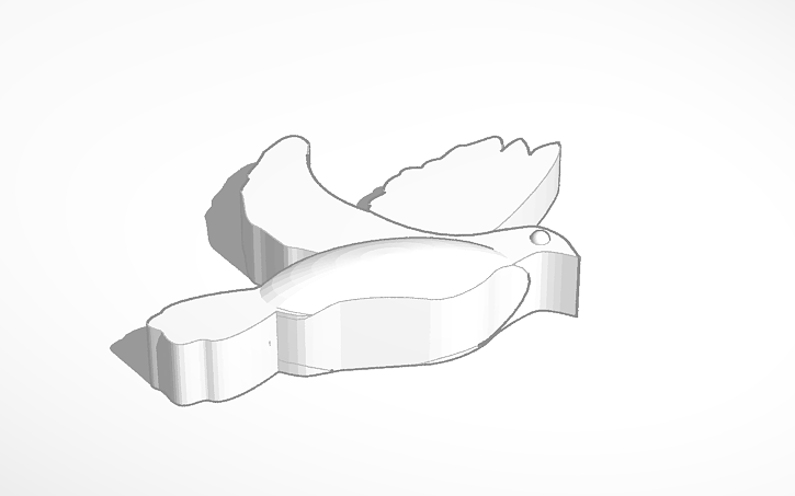 3D design Dove - Tinkercad