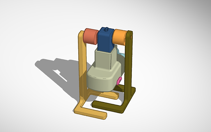 3D design Walking robot PTTEP - Tinkercad