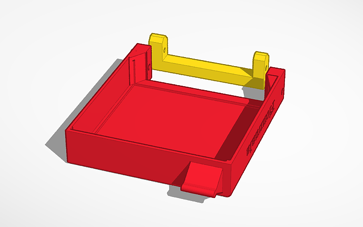 3D design Box&Hinge - Tinkercad