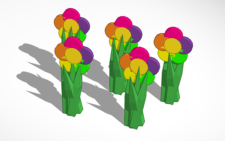 3D design yujin-flower - Tinkercad