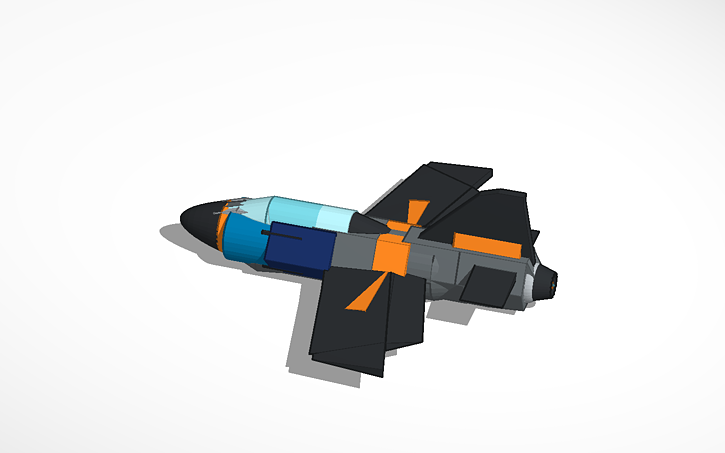 3D design Jet | Tinkercad