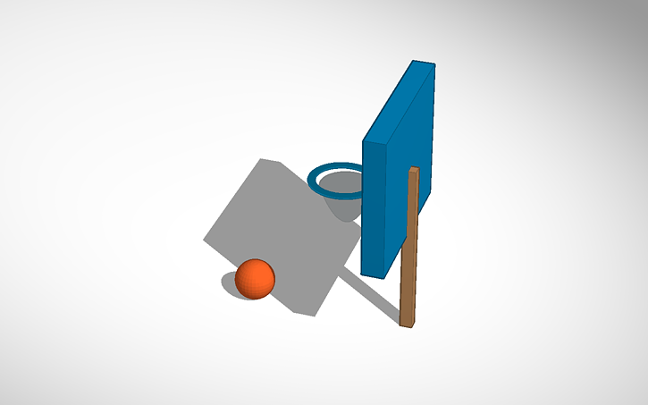 3D design Basketball net - Tinkercad