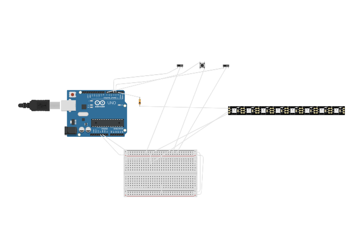 Circuit design turn signal - Tinkercad