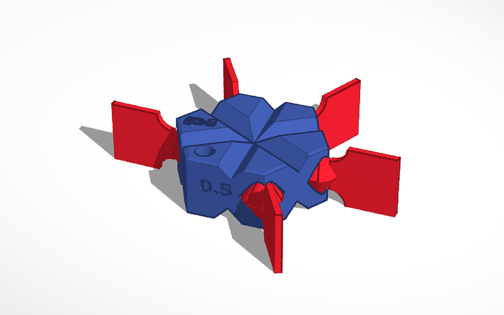 3d Design Tolerance Test 2 Wip Tinkercad