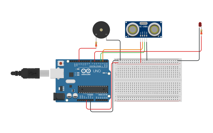 Circuit design sensor - Tinkercad