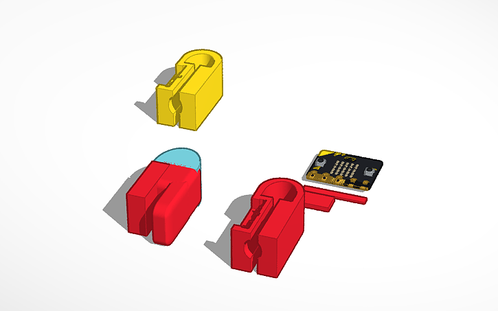 3D design Pulse Sensor Housing - Tinkercad