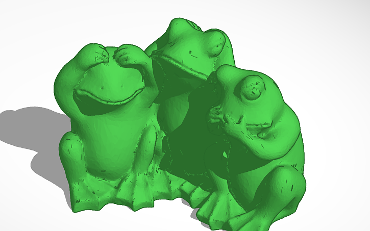 3D design frogs | Tinkercad