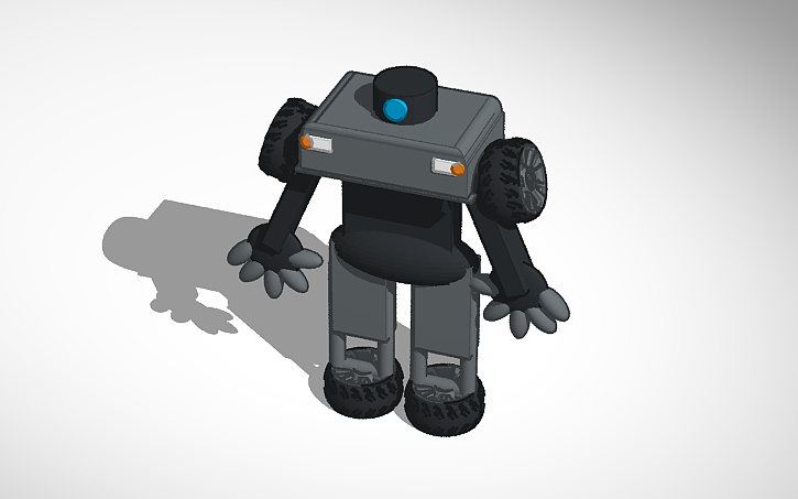 3D design transformer - Tinkercad