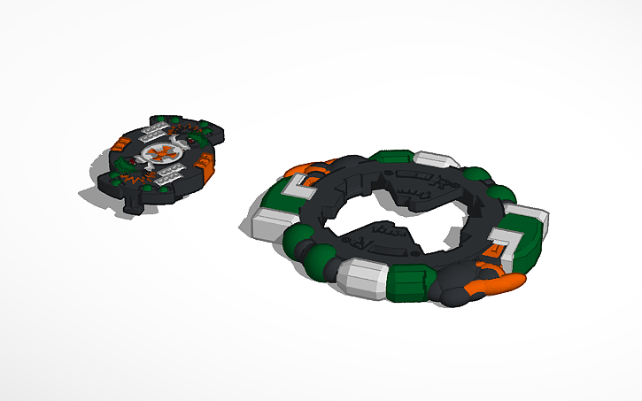 3D design Explosion Bakugo - Tinkercad