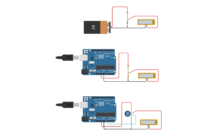 Circuit design Copy of MB23 - Divisor de Voltaje v1 | Tinkercad