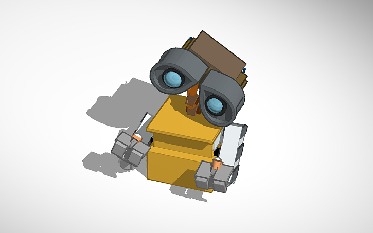 3D design Wall-e - Tinkercad