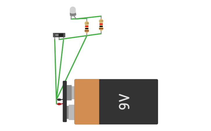 Circuit design apagar y encender | Tinkercad Circuit design apagar y encender | Tinkercad