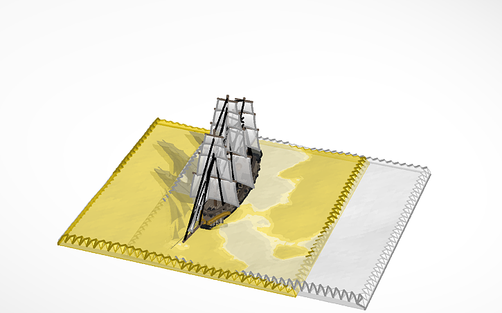 3D design Ghost HMS Puffin - Tinkercad