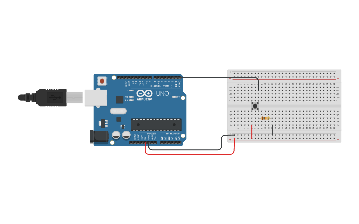 Circuit design 9c_State Change Detection for pushbuttons - Tinkercad