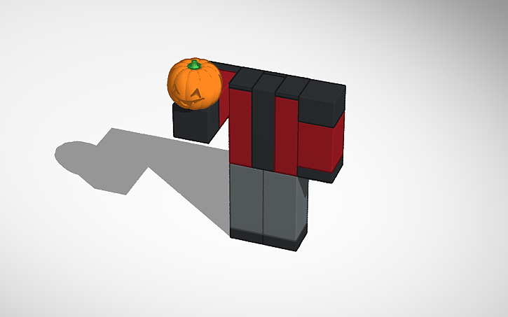 3D design Roblox Headless Horseman - Tinkercad