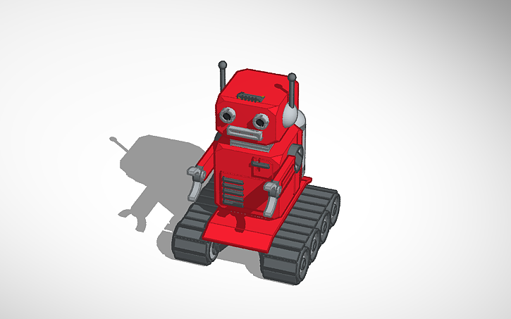 3D design Simple RRobot | Tinkercad